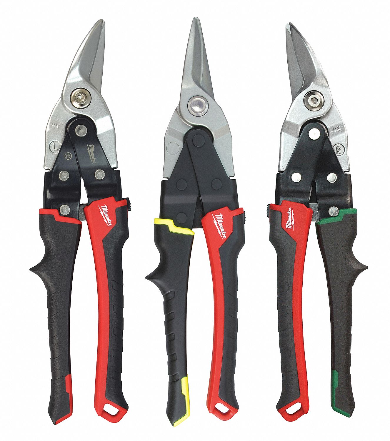 Aviation Snip Set, 10 in Overall Length - Grainger