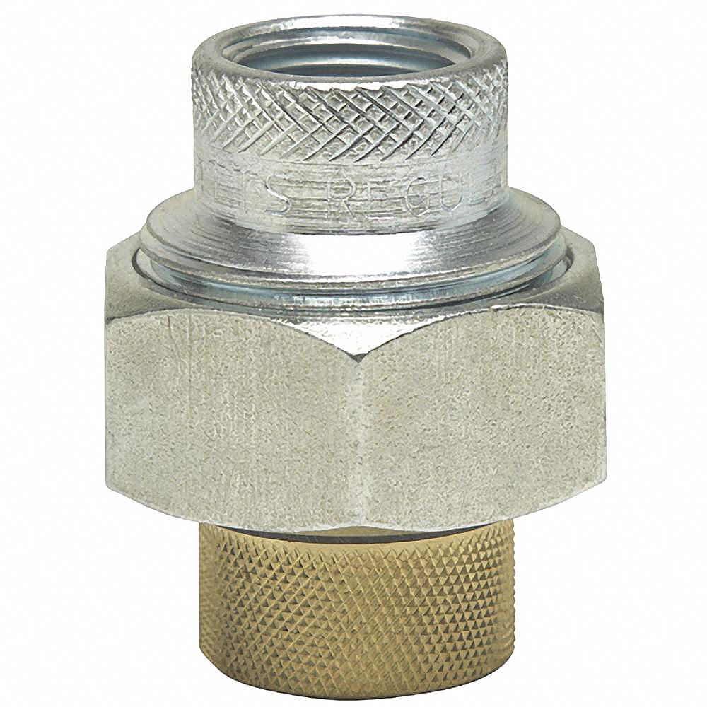 WATTS Dielectric Union: 2 in x 2 in Fitting Pipe Size, Polysulfone ...