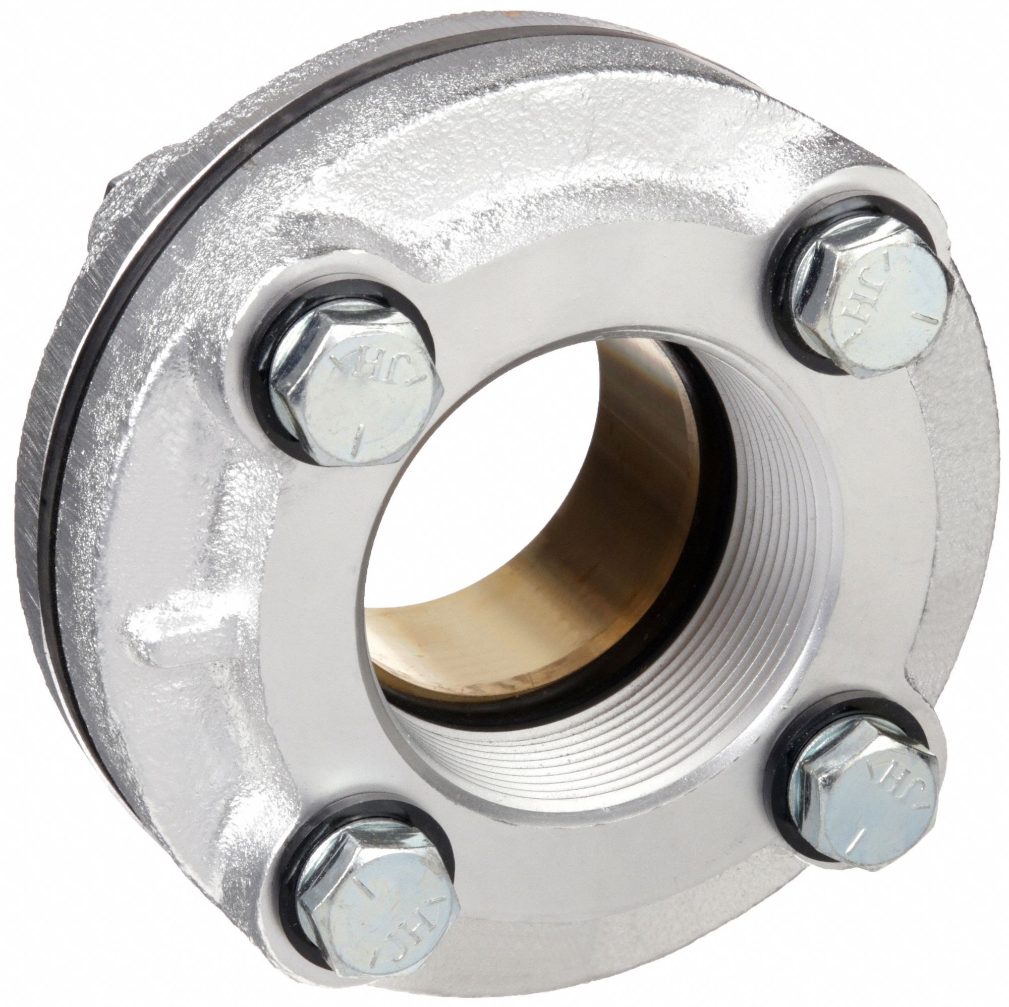 WATTS, 3 in x 3 in Fitting Pipe Size, Polysulfone, Dielectric Flange ...