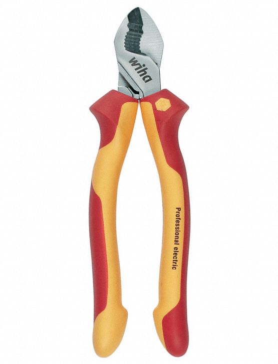 WIHA, Steel Handle, Shear, Insulated Cable Cutter - 26X247|32828 - Grainger