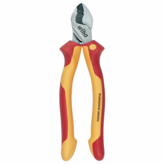 WIHA, Steel Handle, Shear, Insulated Cable Cutter - 26X247|32828 - Grainger