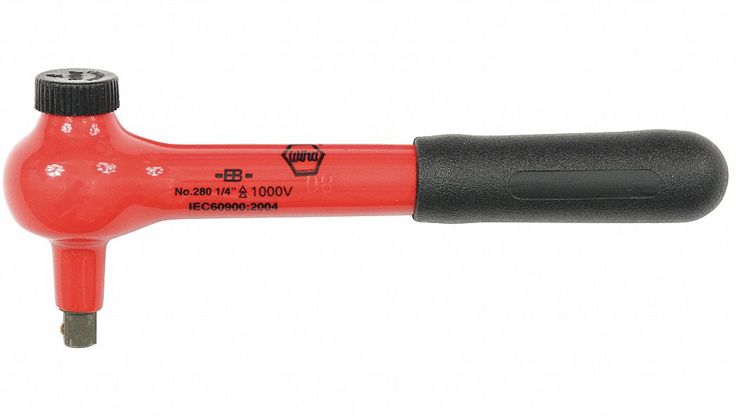 WIHA, Pear, Reversing, Hand Ratchet - 26X313|12851 - Grainger