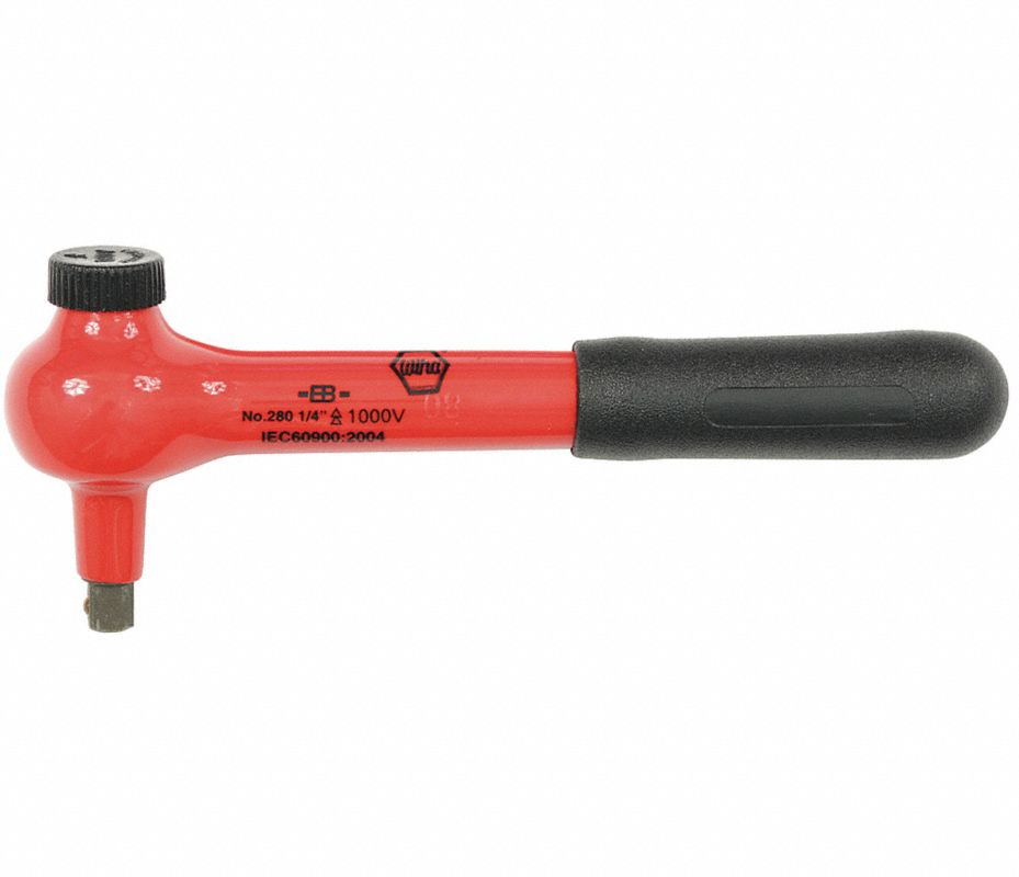 WIHA Matraca Manual 1/4" Dientes: 72 Estándar - 26X313 | 12851 ...