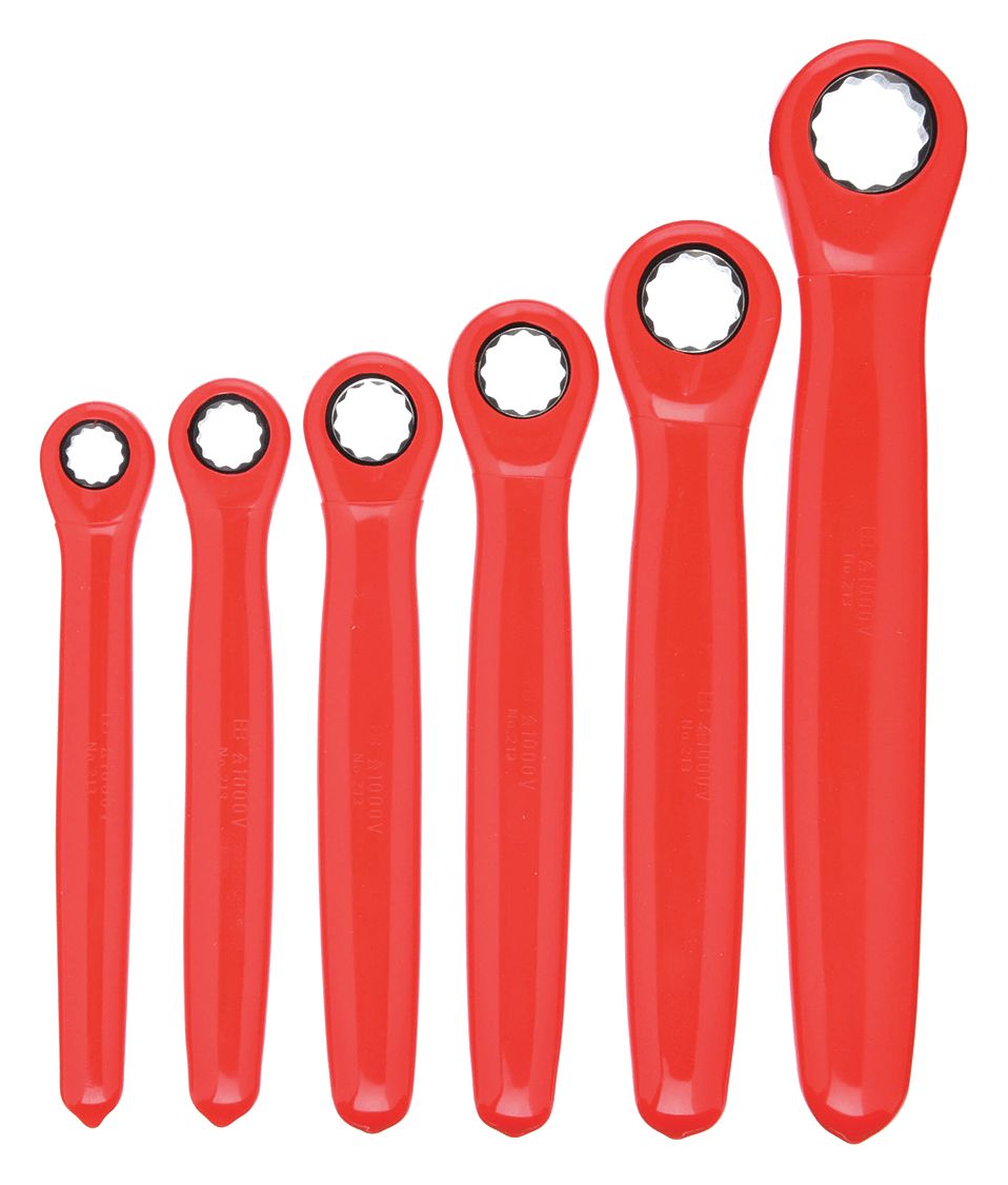 WIHA, Alloy Steel, Chrome, Box End Wrench Set - 26X335|21391 - Grainger