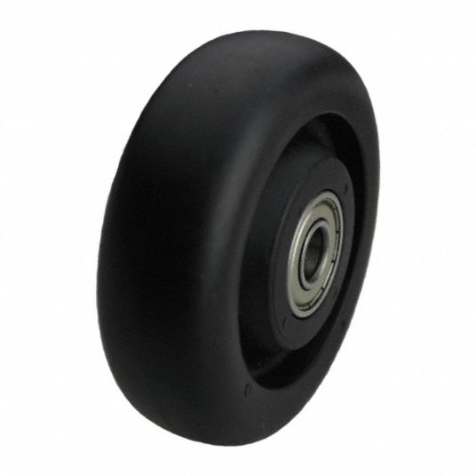 Caster Wheel, 4 in Wheel Dia., 375 lb Load Rating - Grainger