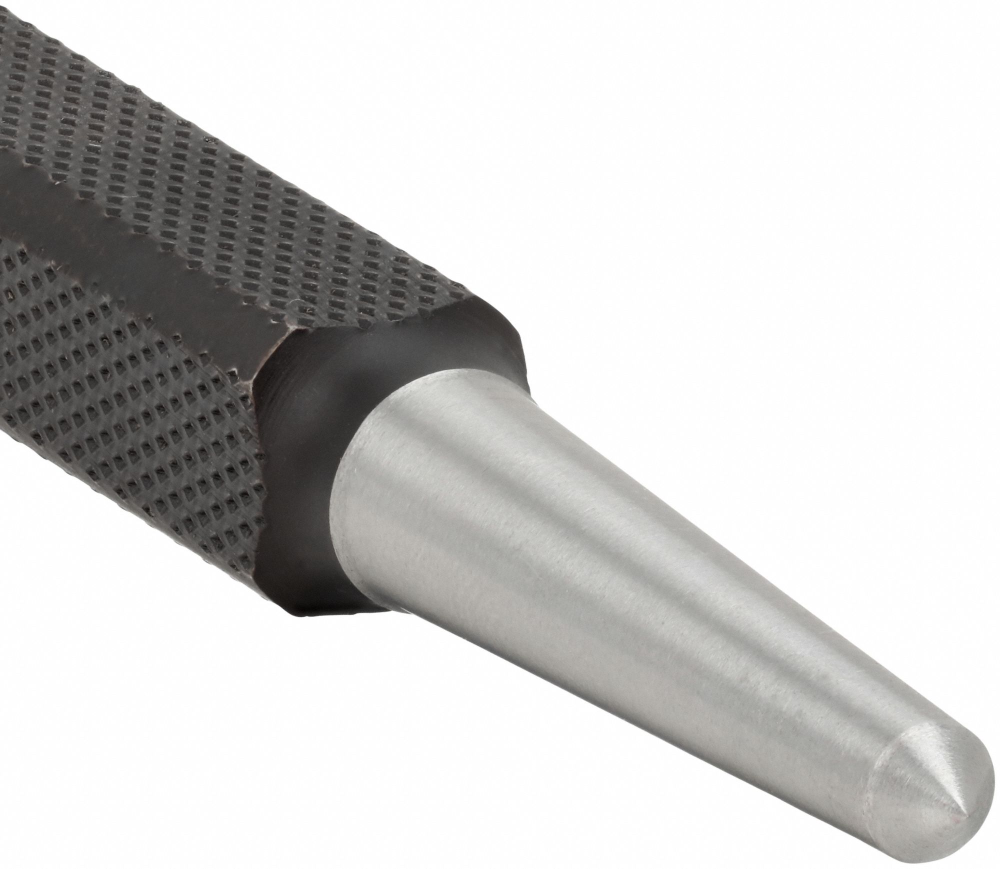 STARRETT Center Punch: 1/4 in Tip Size, Square, 5 in Overall Lg, 1 3/4 ...