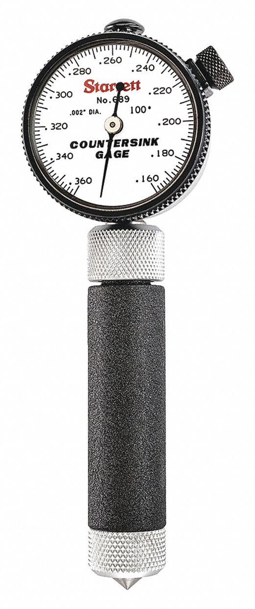 STARRETT, Countersink Gage - 26Z077|689-2Z - Grainger