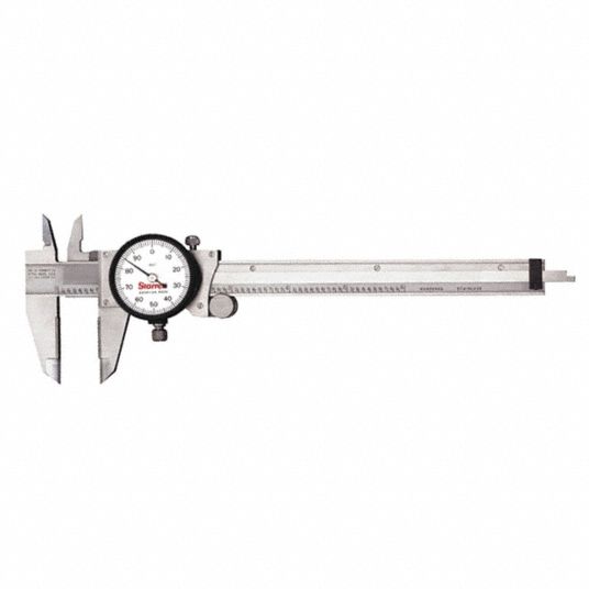 STARRETT, Dial Caliper - 26Z158|120X-6 - Grainger