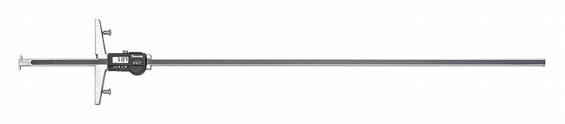 STARRETT, 0 in to 32 in /0 mm to 800 mm, IP67, Blade-Style Digital ...