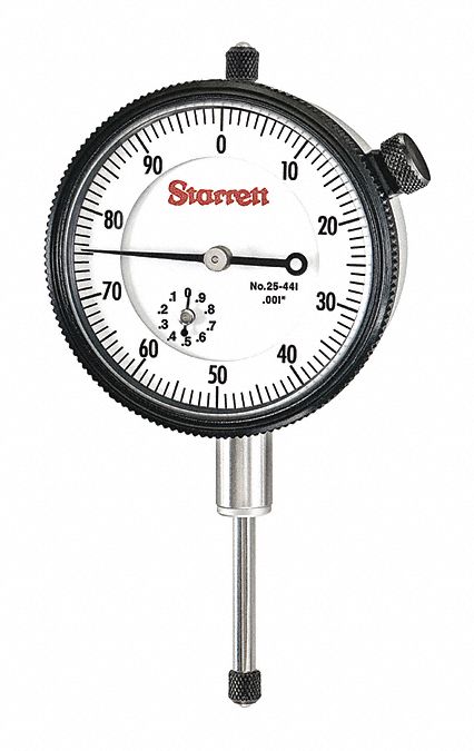 STARRETT, 0 in to 1 in, Inch, Indicator Dial - 26Z497|25-441P - Grainger