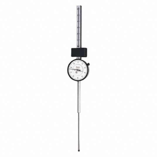 STARRETT, 0 in to 6 in, Inch, Dial Indicator - Lug Back - 26Z683|656 ...