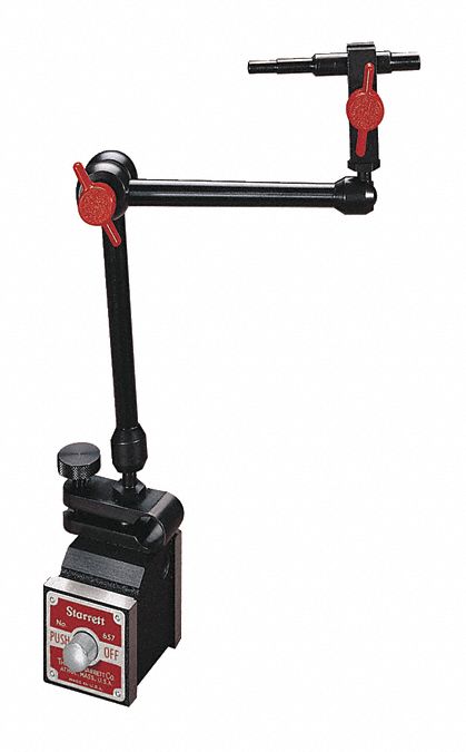 STARRETT, Magnetic Base, Indicator Holder - 26Z776|657-1 - Grainger