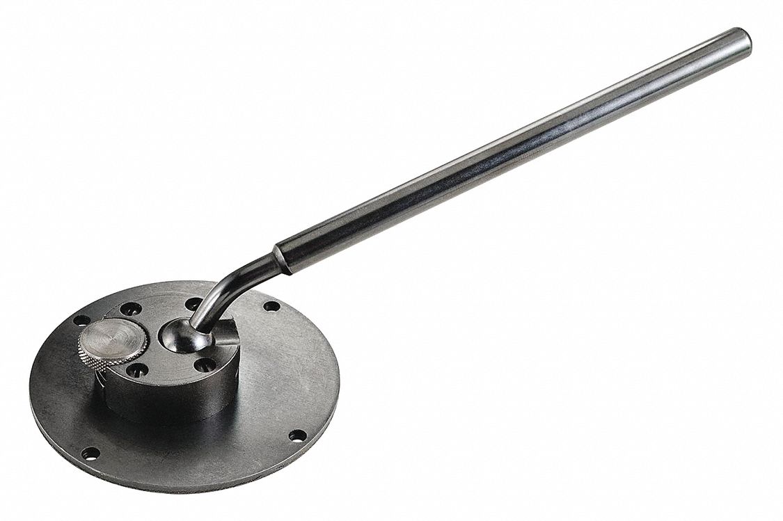 STARRETT Magnetic Back: Magnetic Back, 3 in x 1 in x 2 in Size, For 3/8 ...