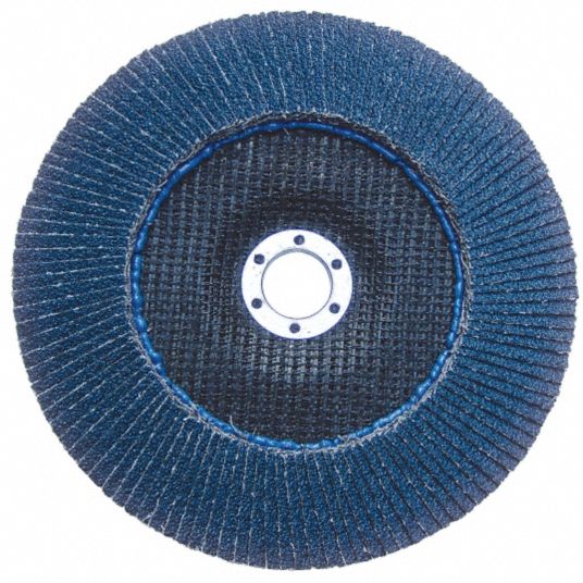 3M, Type 27, 7" x 5/8"-11, Flap Disc - 26ZT12|60440271041 - Grainger