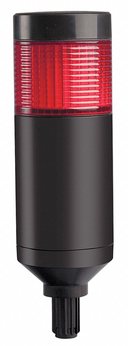 DAYTON, 1 Tier, Red, Tower Light Assembly - 26ZT20|26ZT20 - Grainger