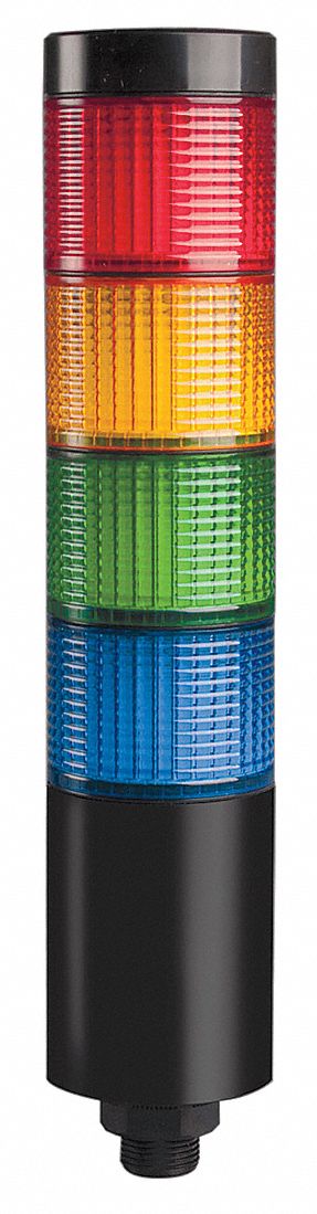 DAYTON Torreta Luz,56mm,4 Colores,Fijo,Destello - Ensamblajes de ...