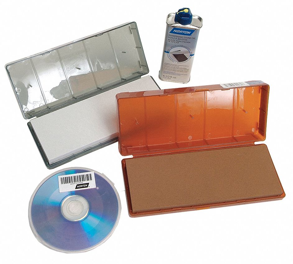 NORTON, 4 Pc, Sharpening Stone Kit - 26ZV66|66253239868 - Grainger