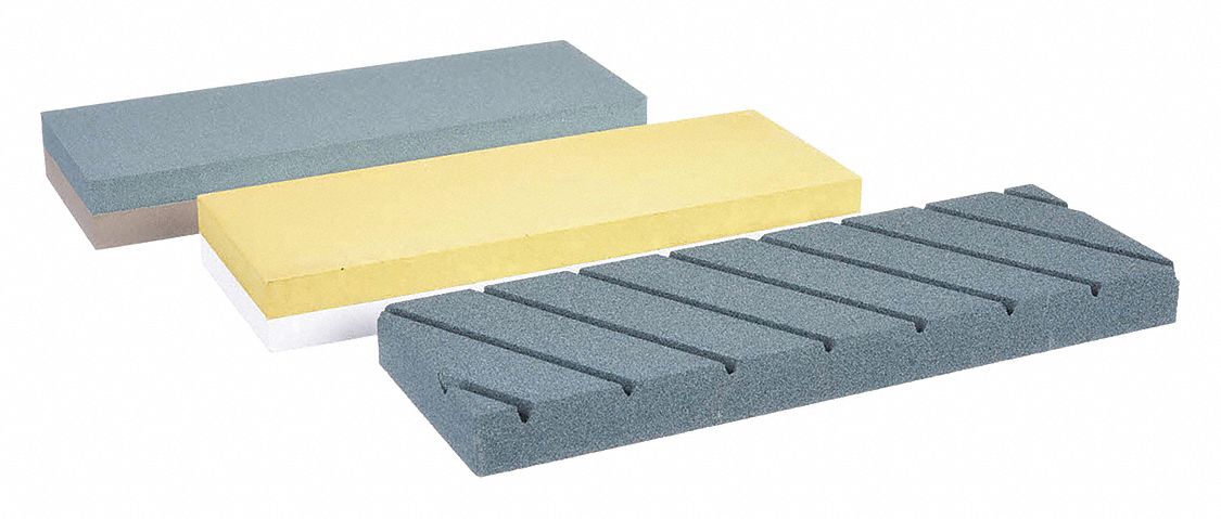 NORTON, 4 Pc, 8 in L x 3 in W x 1 in H, Sharpening Stone Kit - 26ZV67 ...