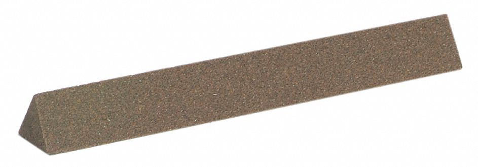 NORTON, Triangular, 4 in L x 1/2 in W x 1/2 in H, Sharpening File ...