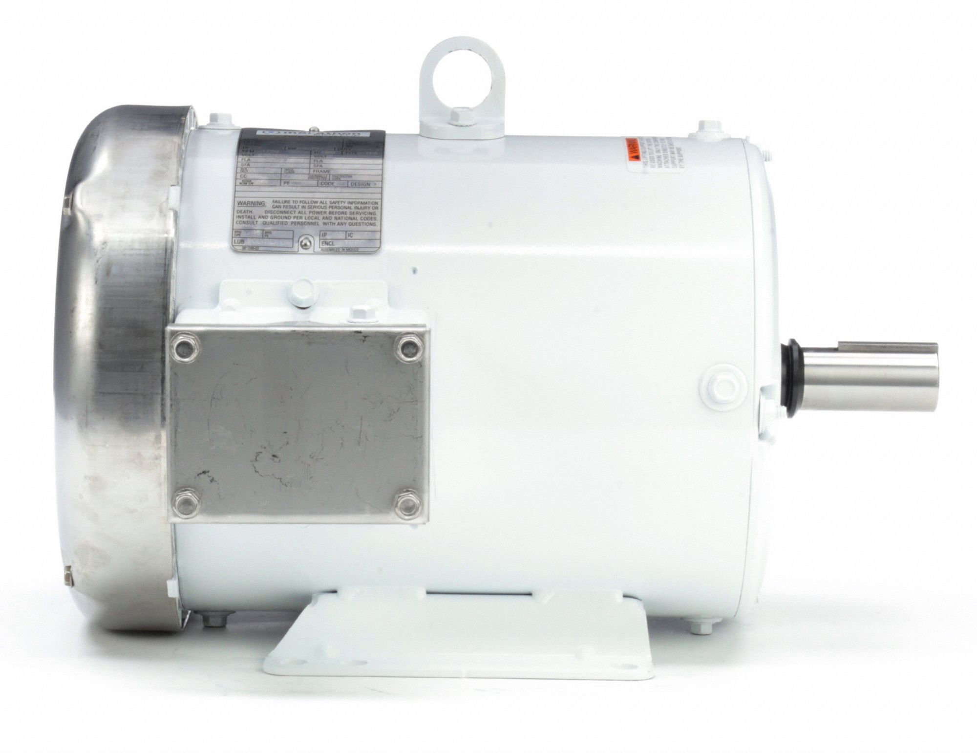 MARATHON MOTORS Washdown Motor, 5 HP, 3-Phase, Nameplate RPM 1760 ...
