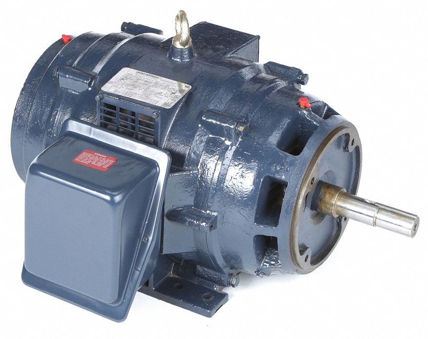 MARATHON MOTORS, Open Dripproof, Face/Base Mounting, Close-Coupled Pump ...