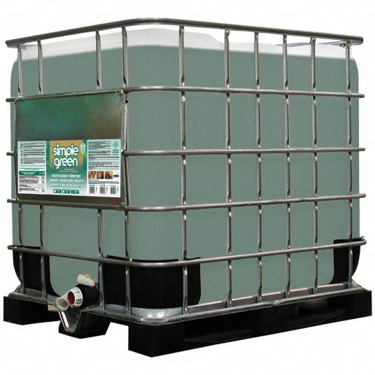 SIMPLE GREEN, Water-Based, Palletized Tank, Cleaner/Degreaser - 22C613 ...