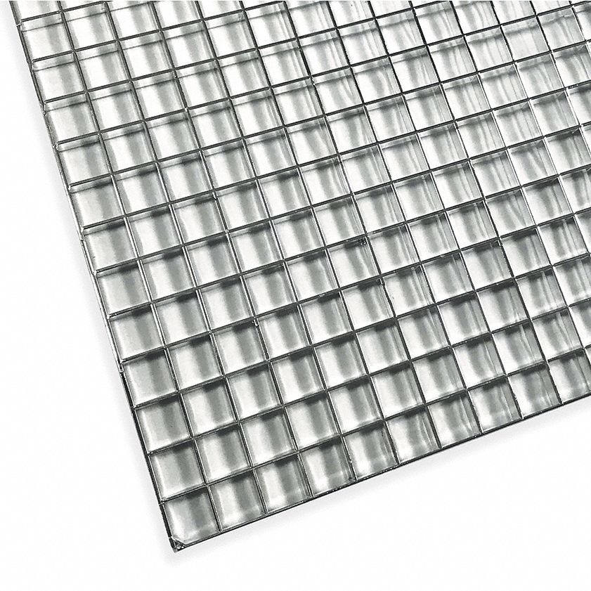 AMERICAN LOUVER, Mfr Part # TC-24-2448S-2PK, Eggcrate,Silver,Plastic ...