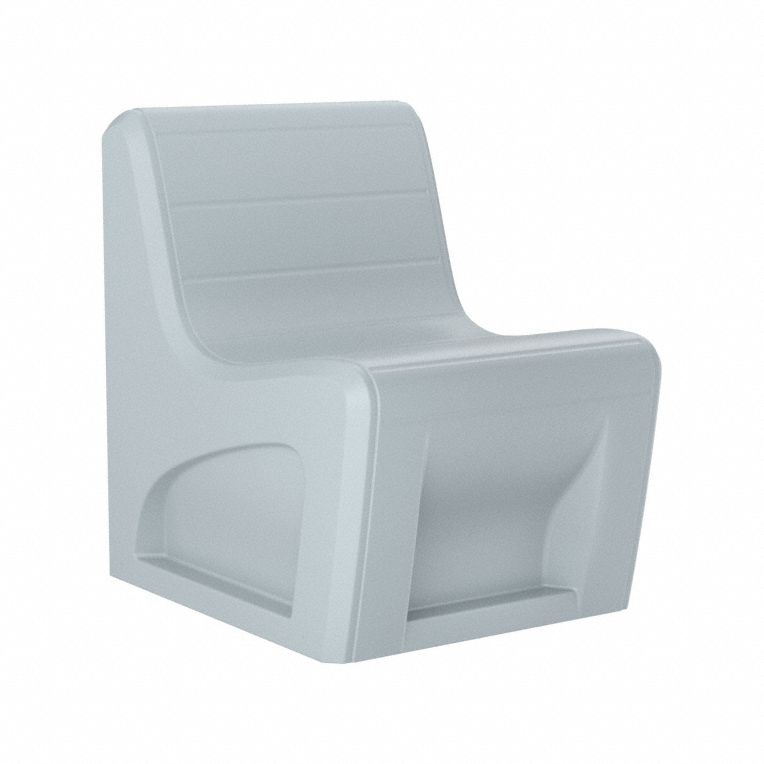 CORTECH, Gray Seat Color, Polyethylene Seat Material, Sync Slim Chair ...