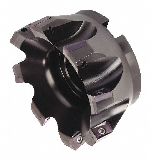 WIDIA, 1-1/2 in Overall Lg, Screw, Indexable Profiling End Mill ...