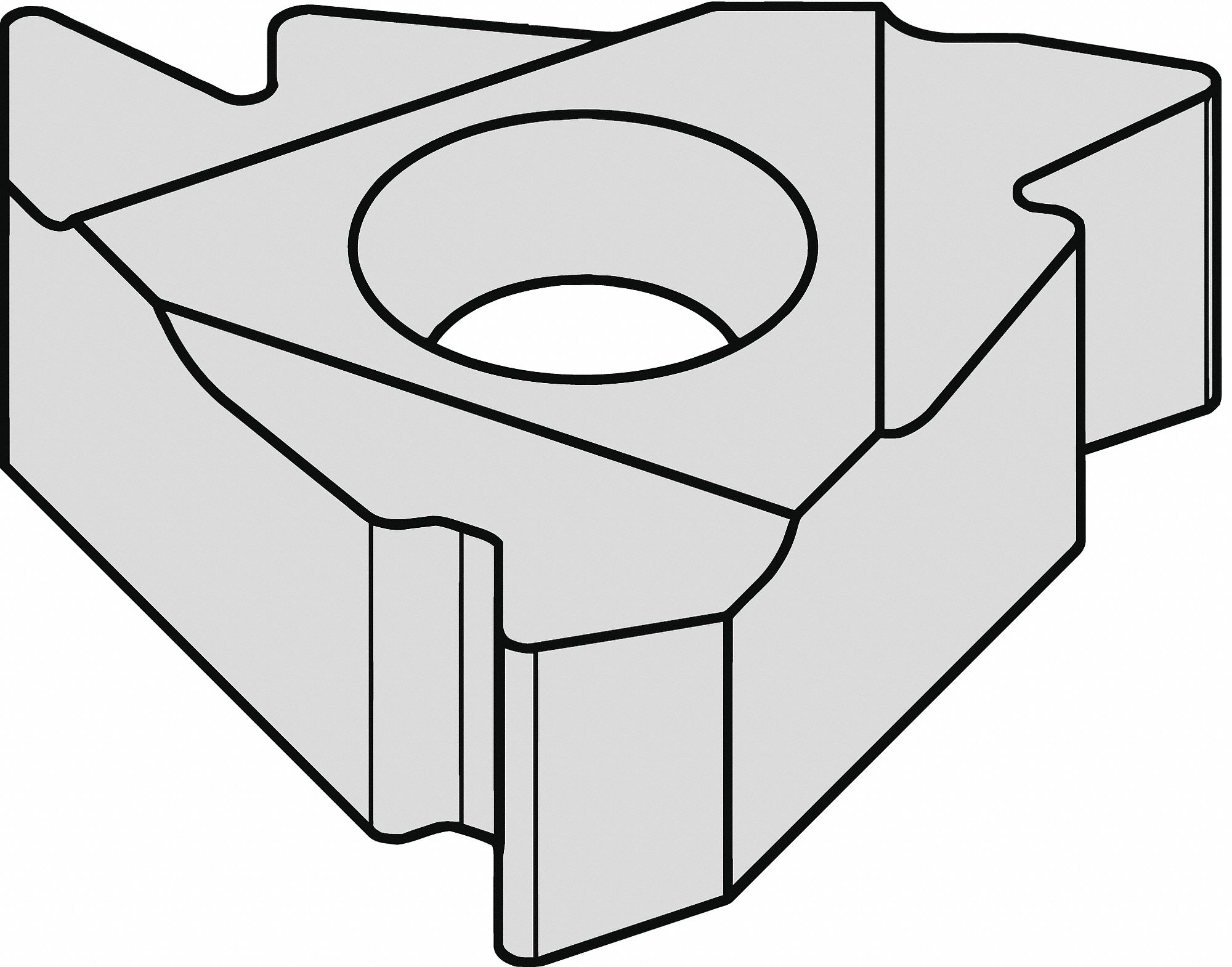 WIDIA, Partial Profile 60°, External, Threading Insert - 273MR2|3ERG60 ... WIDIA, Partial Profile 60°, External, Threading Insert - 273MR2|3ERG60 ...