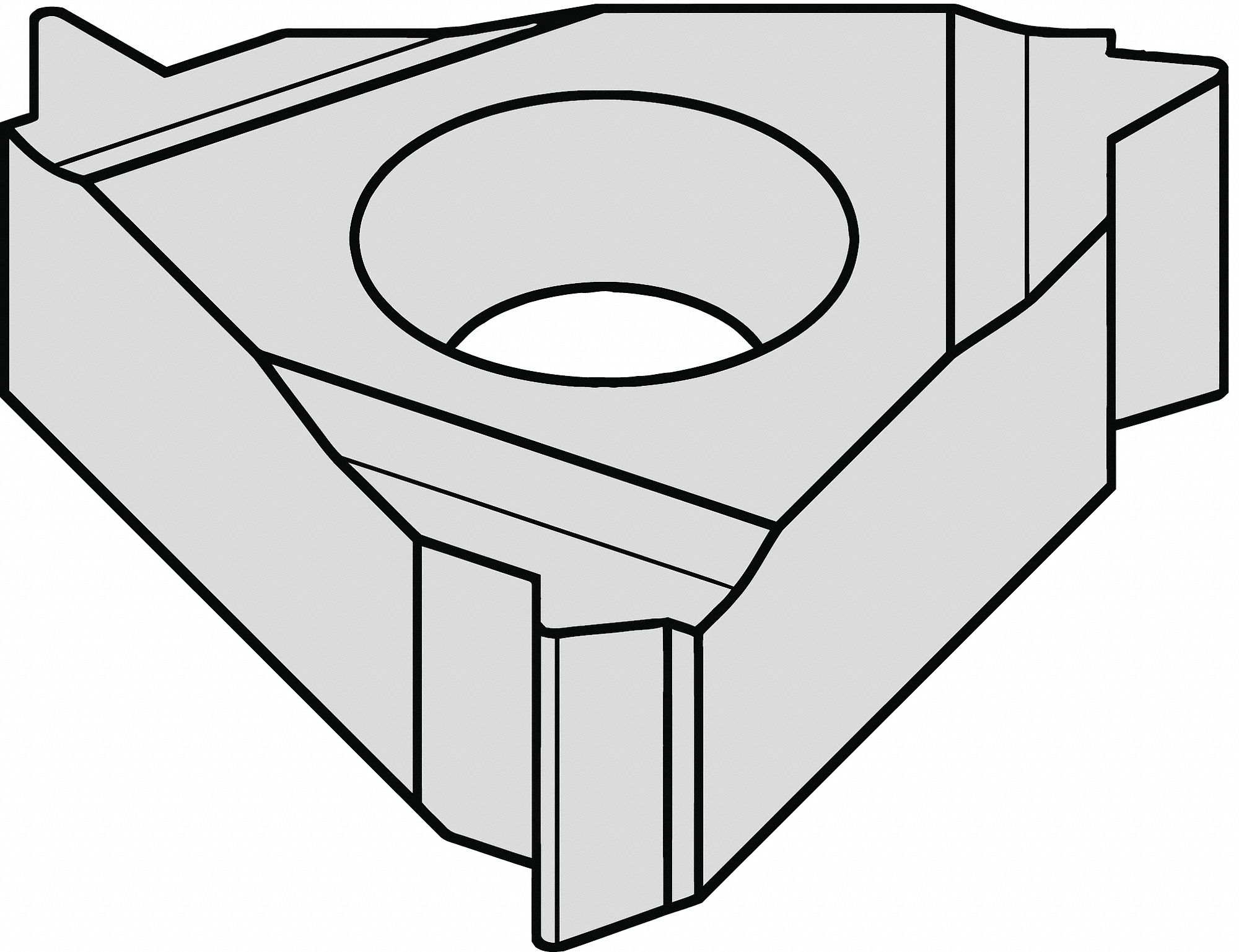 WIDIA, UN, External, Threading Insert - 273MX9|3ER16UN - Grainger