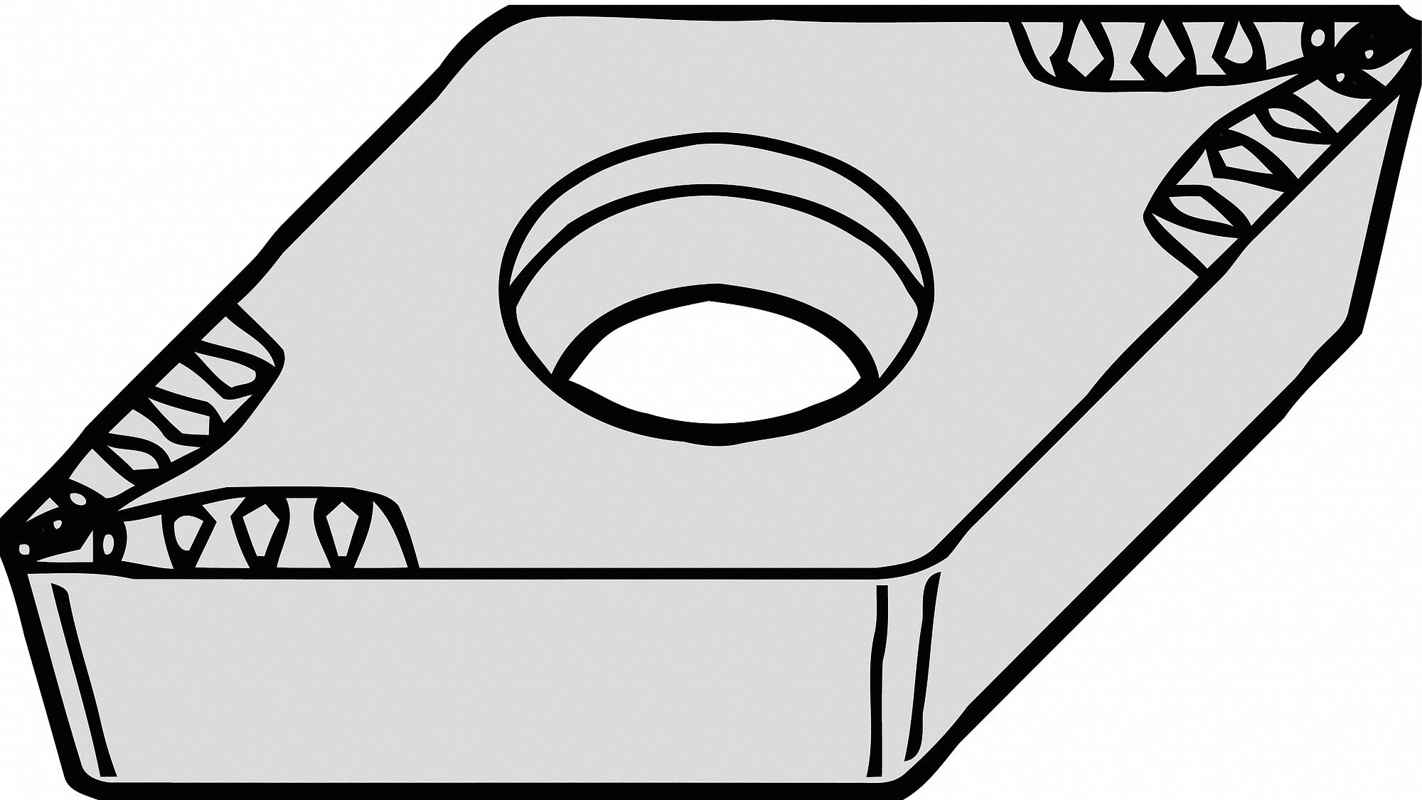 WIDIA, 1/2 in Inscribed Circle, 3/16 in Thick, Insert - 273TP8 ... WIDIA, 1/2 in Inscribed Circle, 3/16 in Thick, Insert - 273TP8 ...