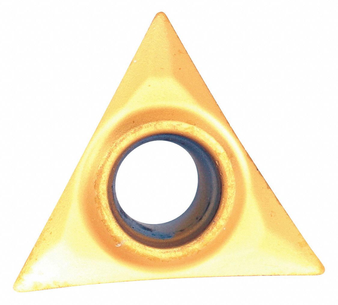 WIDIA, 1/4 in Inscribed Circle, Neutral, Triangle Turning Insert ...