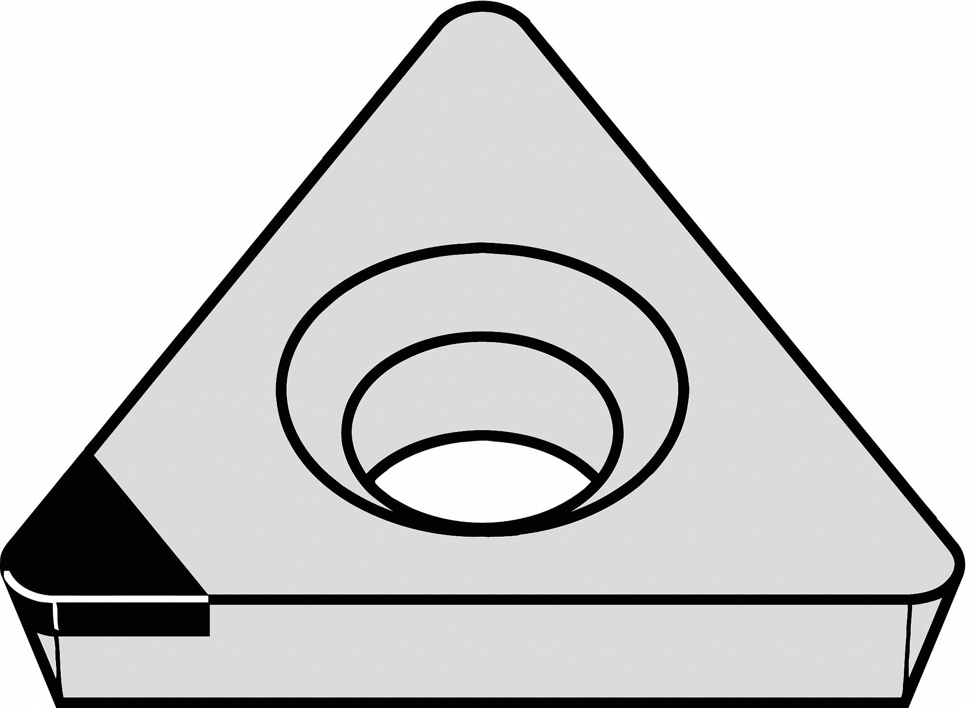 WIDIA, 5/32 in Inscribed Circle, Low CBN, Triangle Turning Insert ... WIDIA, 5/32 in Inscribed Circle, Low CBN, Triangle Turning Insert ...
