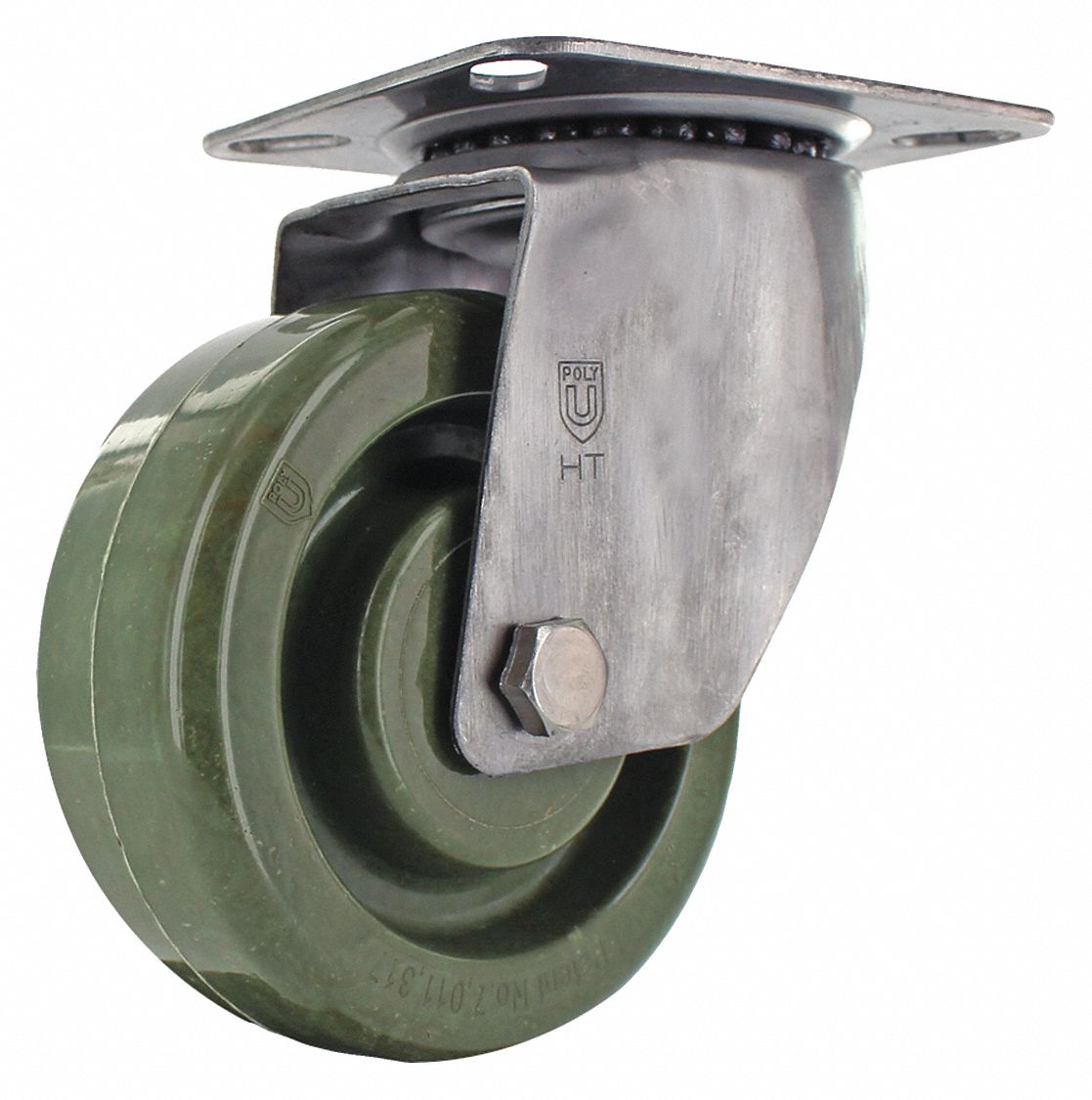 High Temp Wheel,Stainless Caster,PK2 - Grainger