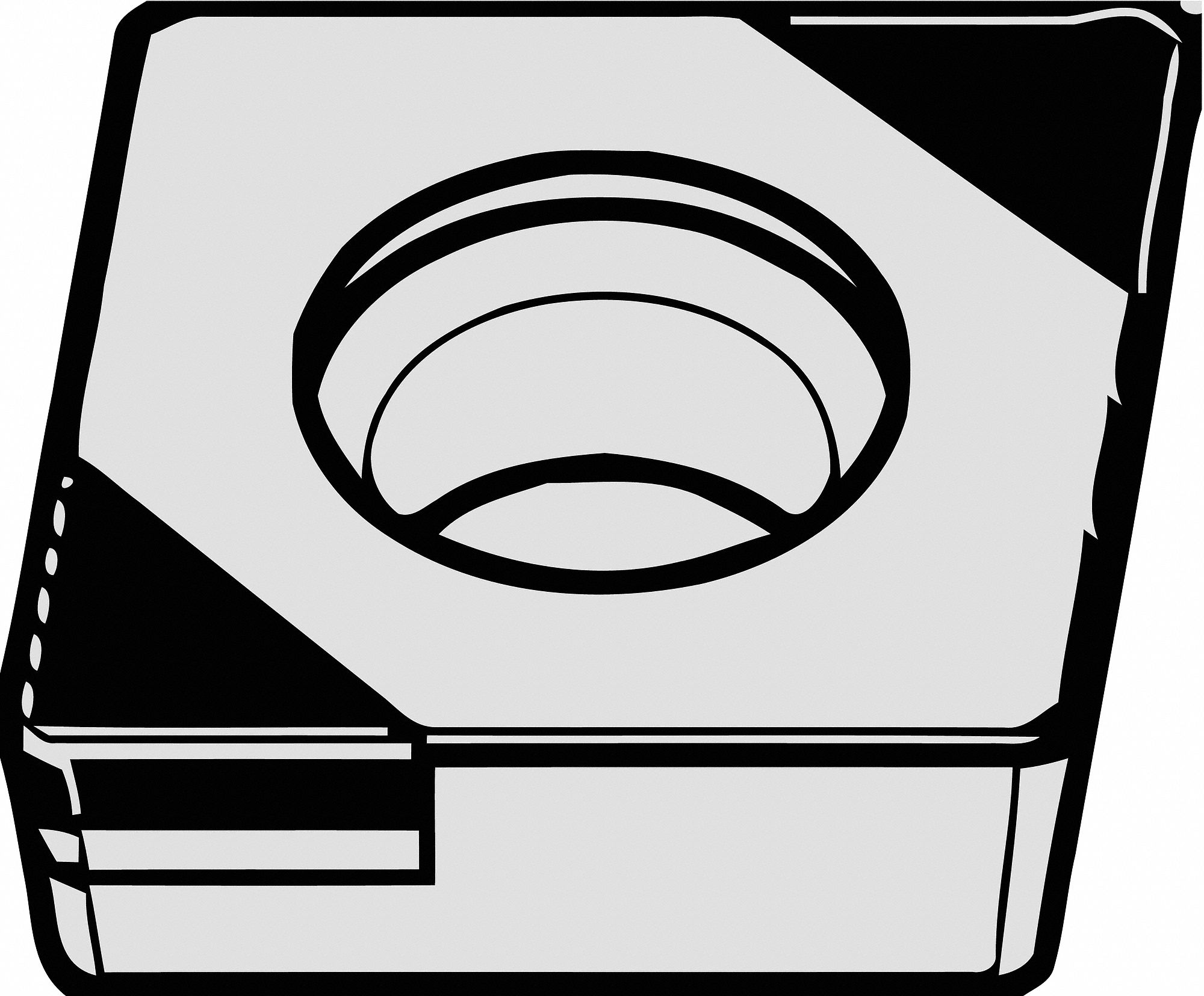 WIDIA, Triangle, Non-Coolant Through, Toolholder - 273YZ9|MTENNS3225P22 ...