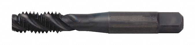 WIDIA-GTD SPIRAL FLUTE TAP, M6X1 THREAD, 16MM THREAD L, 63.5MM OVERALL ...