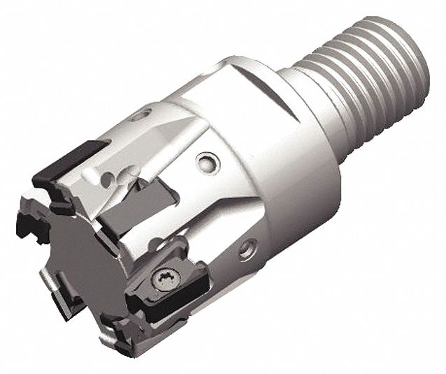 WIDIA, Threaded, 29.00mm Shank Dia., Indexable Profiling End Mill ...