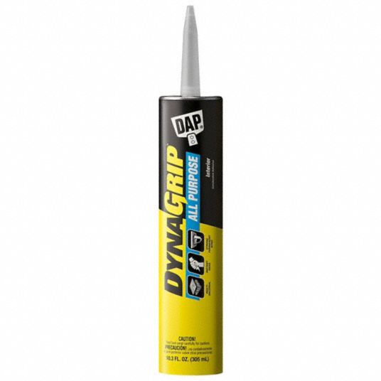 DAP, All Purpose, 10.3 fl oz, Construction Adhesive - 2PE34|27501 ...