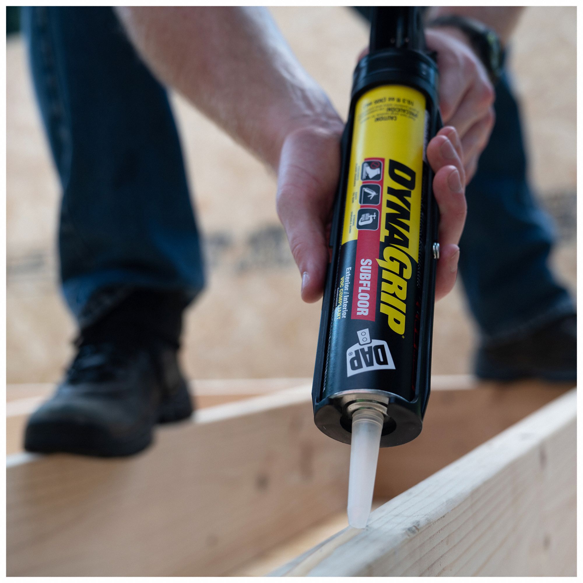DAP Construction Adhesive: Subfloor, 28 fl oz, Cartridge, Light Tan ...