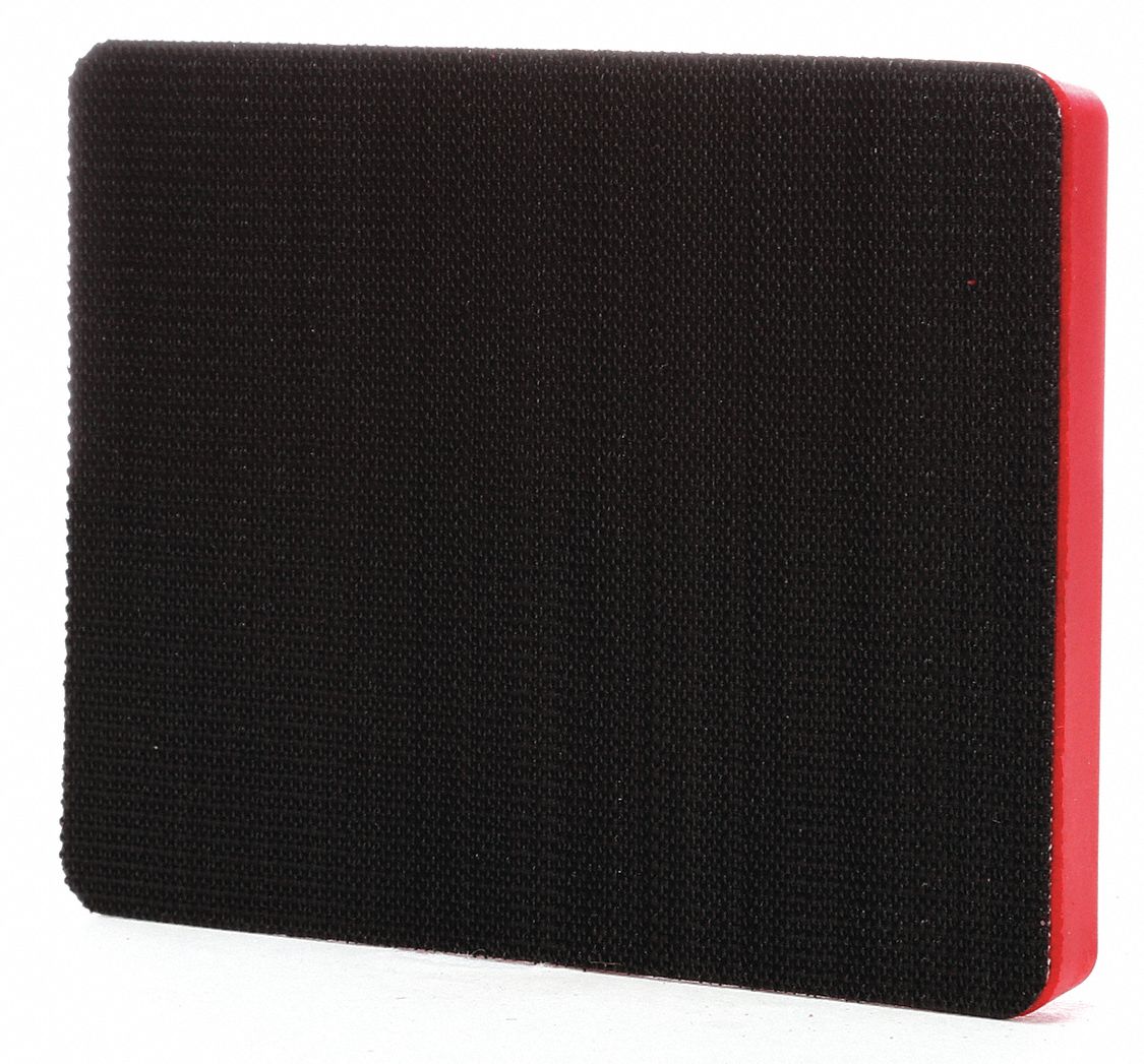 HOOKIT, 10 PK, Hookit Pad 20433,3"x4"x1/2" Red Foa,PK10 - 275N40|20433 ...