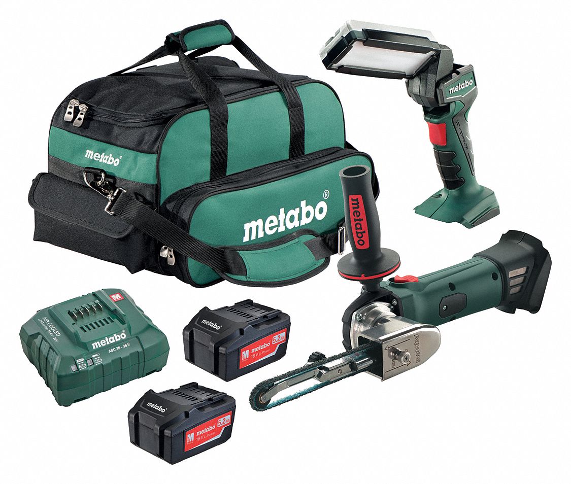 METABO, Battery Included, Cordless Band File - 276T28|BF 18 LTX 90 ...