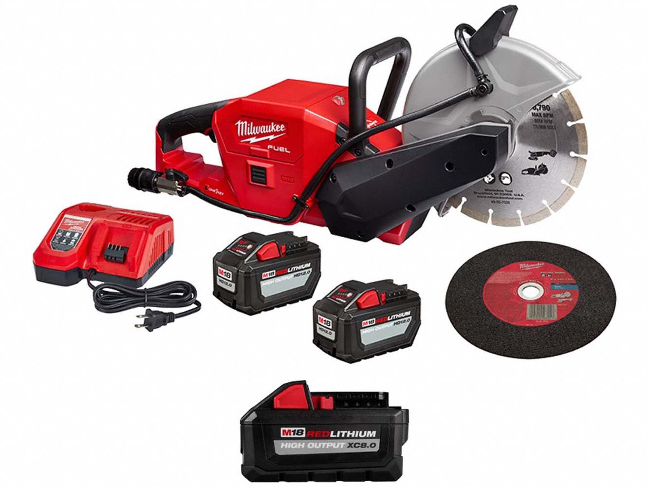 Handheld Concrete Saw,9 in Blade Dia. - Grainger