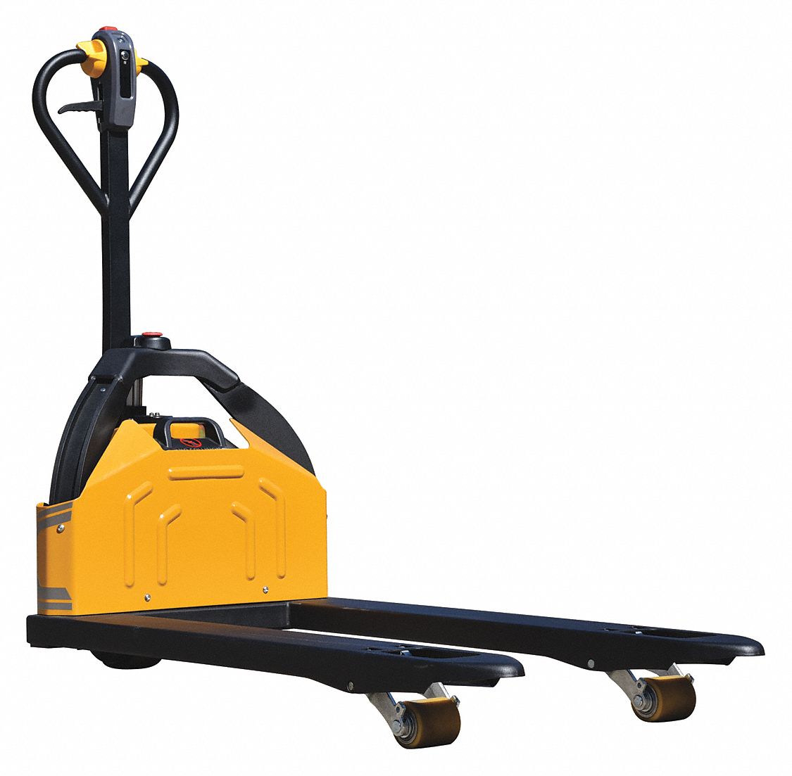 BIG JOE, 2,500 lb Load Capacity, 48 in x 27 in, Powered Pallet Jack ...