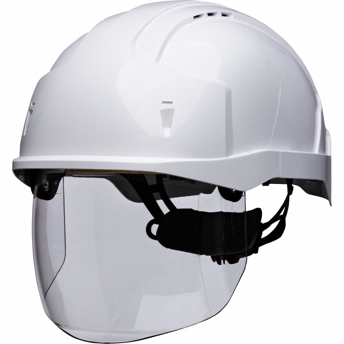 PIP, White, No Graphics, Safety Helmet - 818NT5|280-EVSV-01W - Grainger