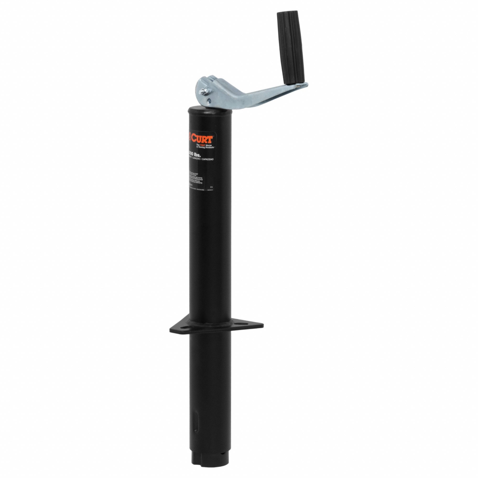 CURT, A-Frame Jack, 2,000 lb Static Load Capacity, Trailer Jack ...