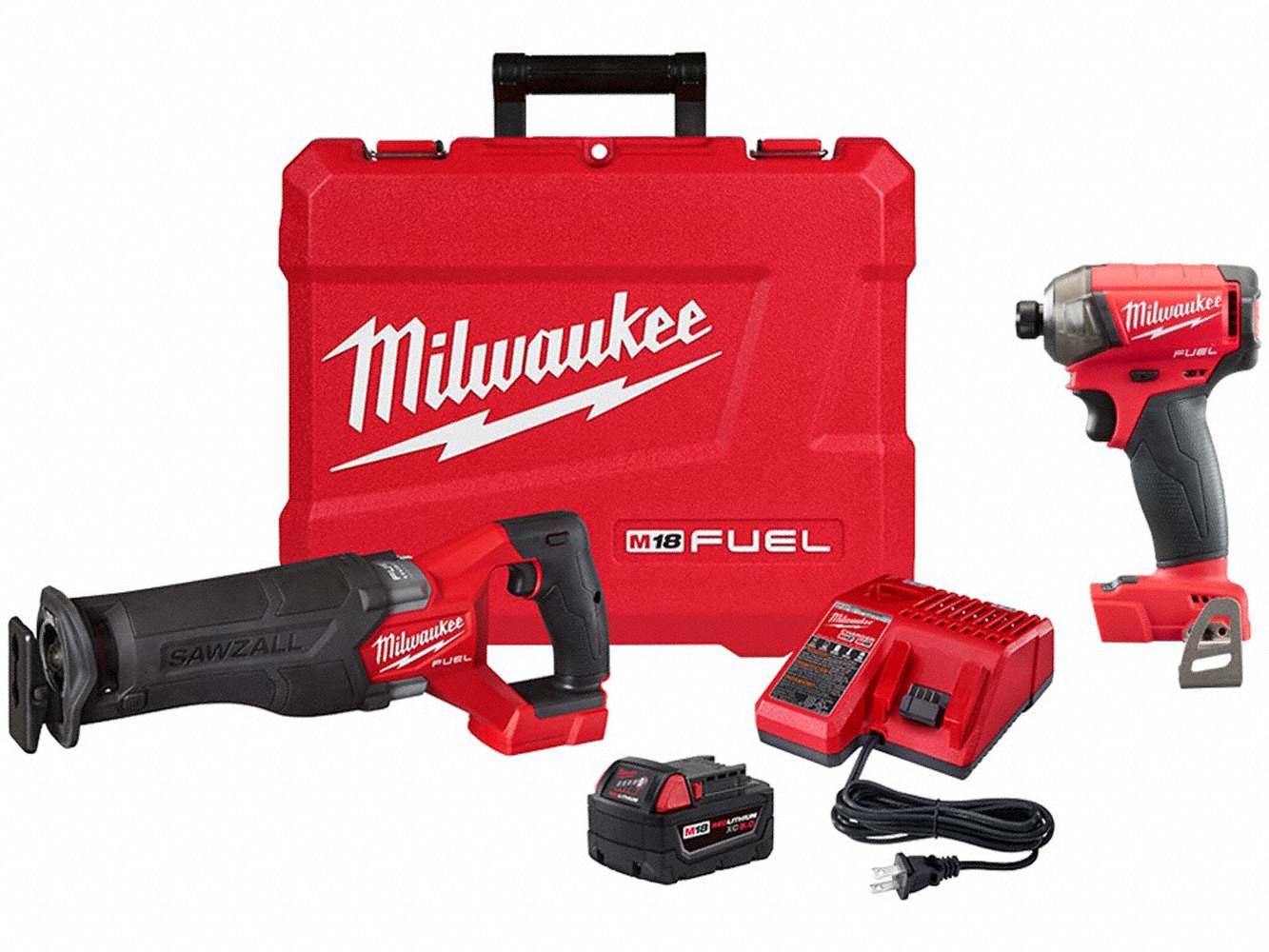 MILWAUKEE, 1 1/4 in Stroke Lg, 3,000 Max. Strokes per Minute ...