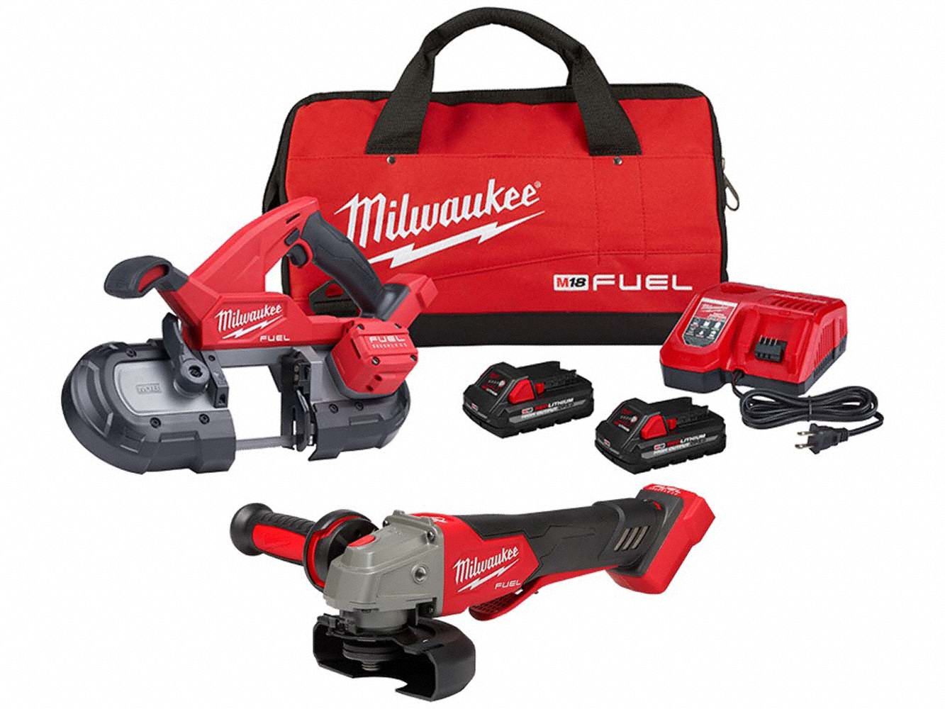 MILWAUKEE, 1 Tools, Portable Band Saw, Cordless Combination Kit ...