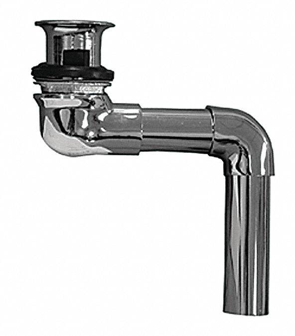 JONES STEPHENS, 8 in Overall Ht, 1 1/4 in Pipe Dia, Sink Drain - 284F77 ...