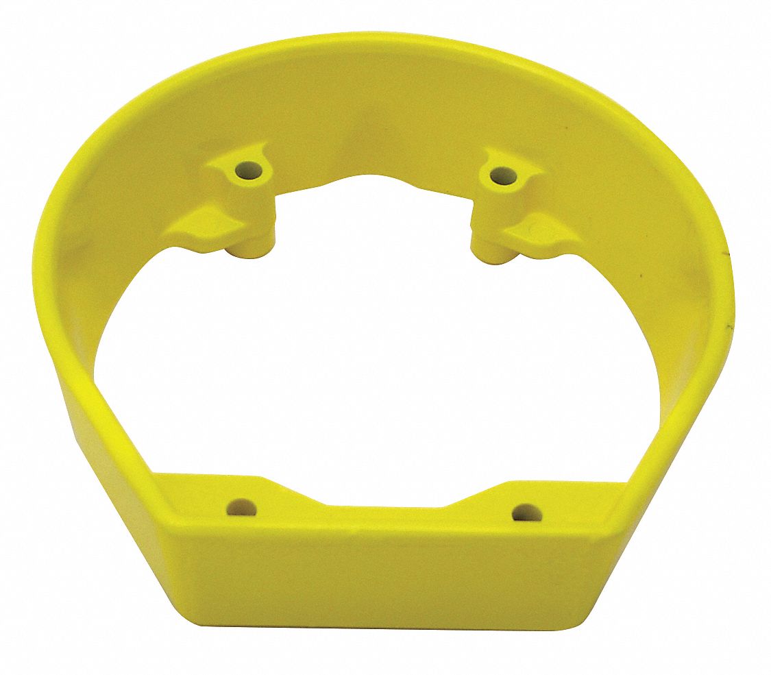 REES, Yellow, Zinc, Pushbutton Guard - 284J65|04933093 - Grainger